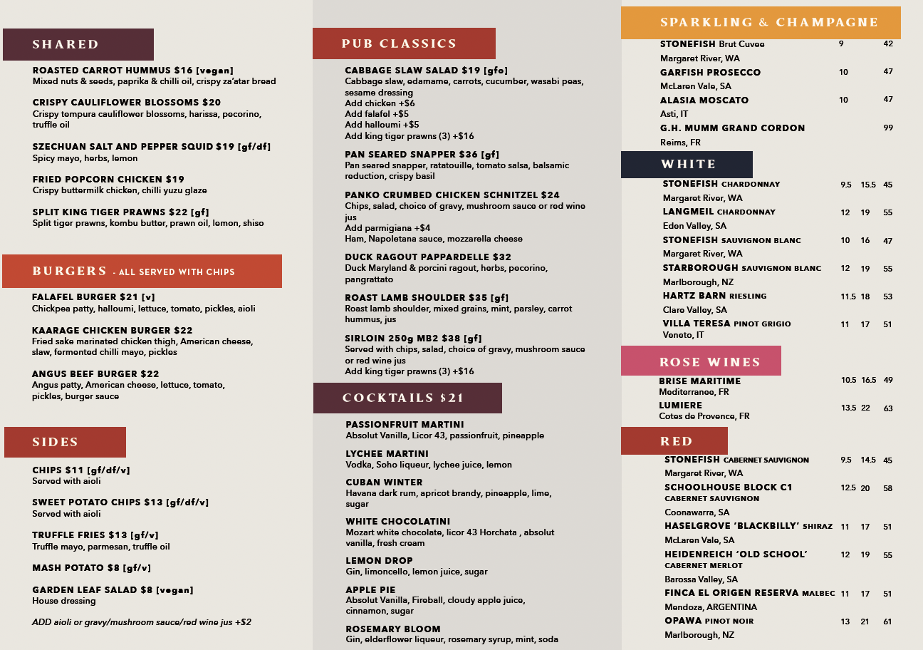 Eat + Drink at The Riley - The Riley